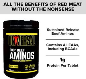 Beef Amino by Universal Nutrition | 400 Tablets - ASCEND NUTRITION